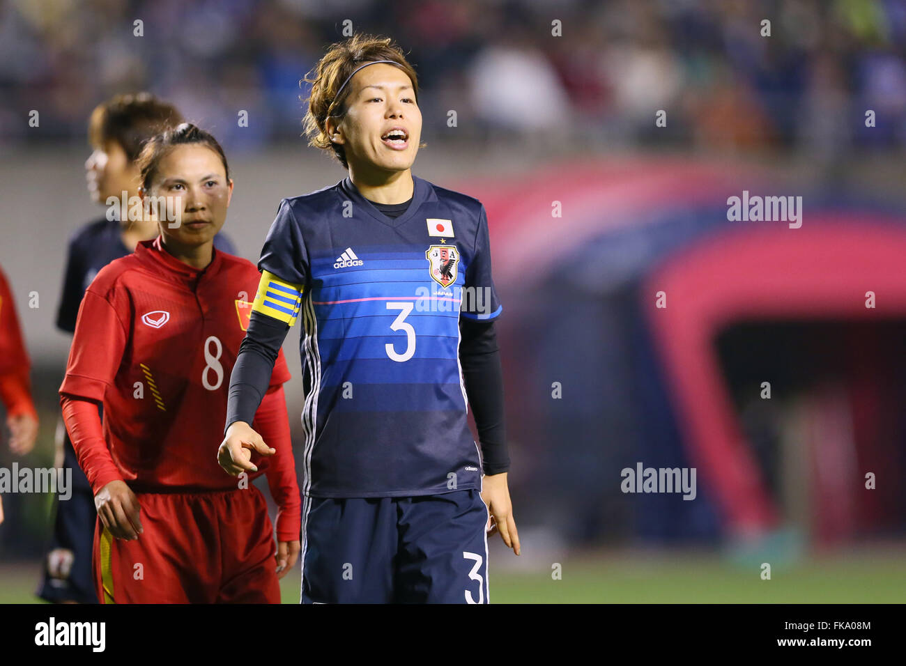 Kincho Stadium, Osaka, Japan. 7th Mar, 2016. Azusa Iwashimizu (JPN ...