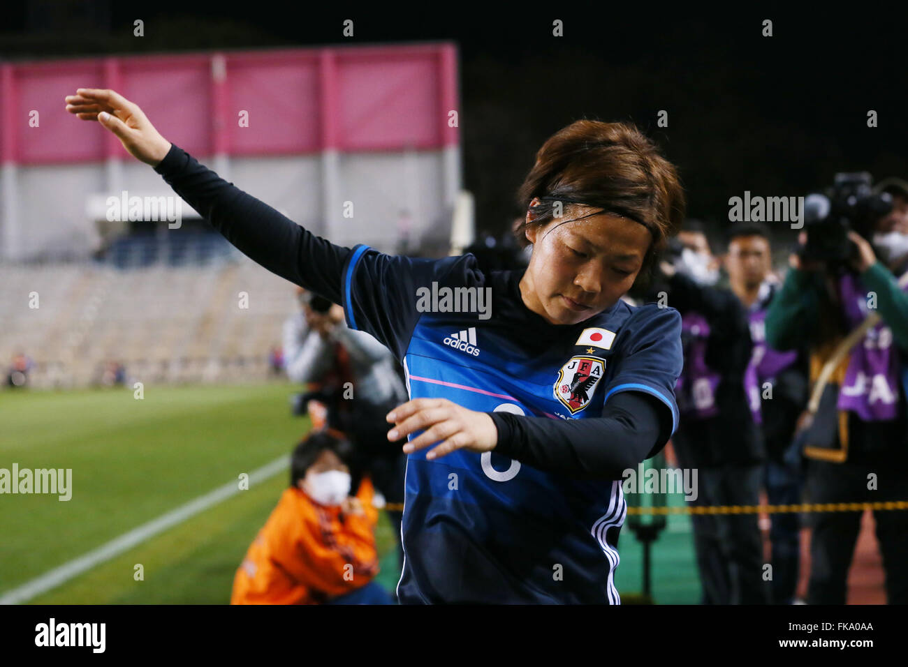 Kincho Stadium, Osaka, Japan. 7th Mar, 2016. Aya Miyama (JPN), MARCH 7 ...