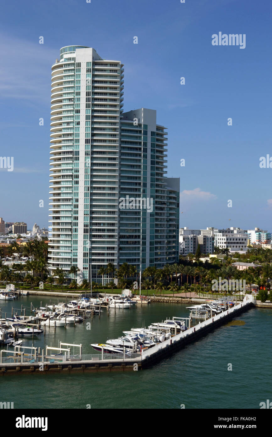 City of Miami - Florida State - USA Stock Photo - Alamy