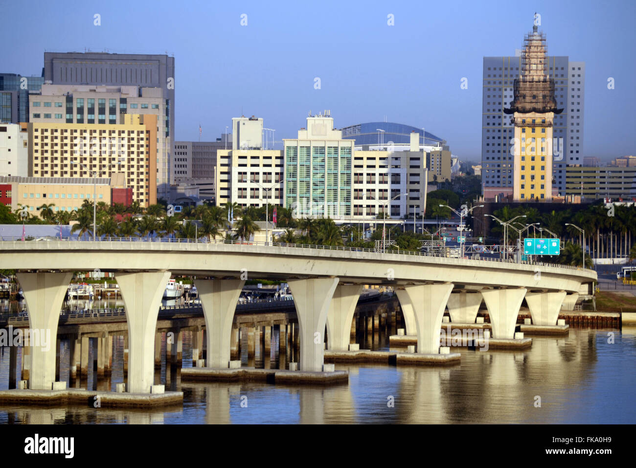 City of Miami - Florida State - USA Stock Photo - Alamy