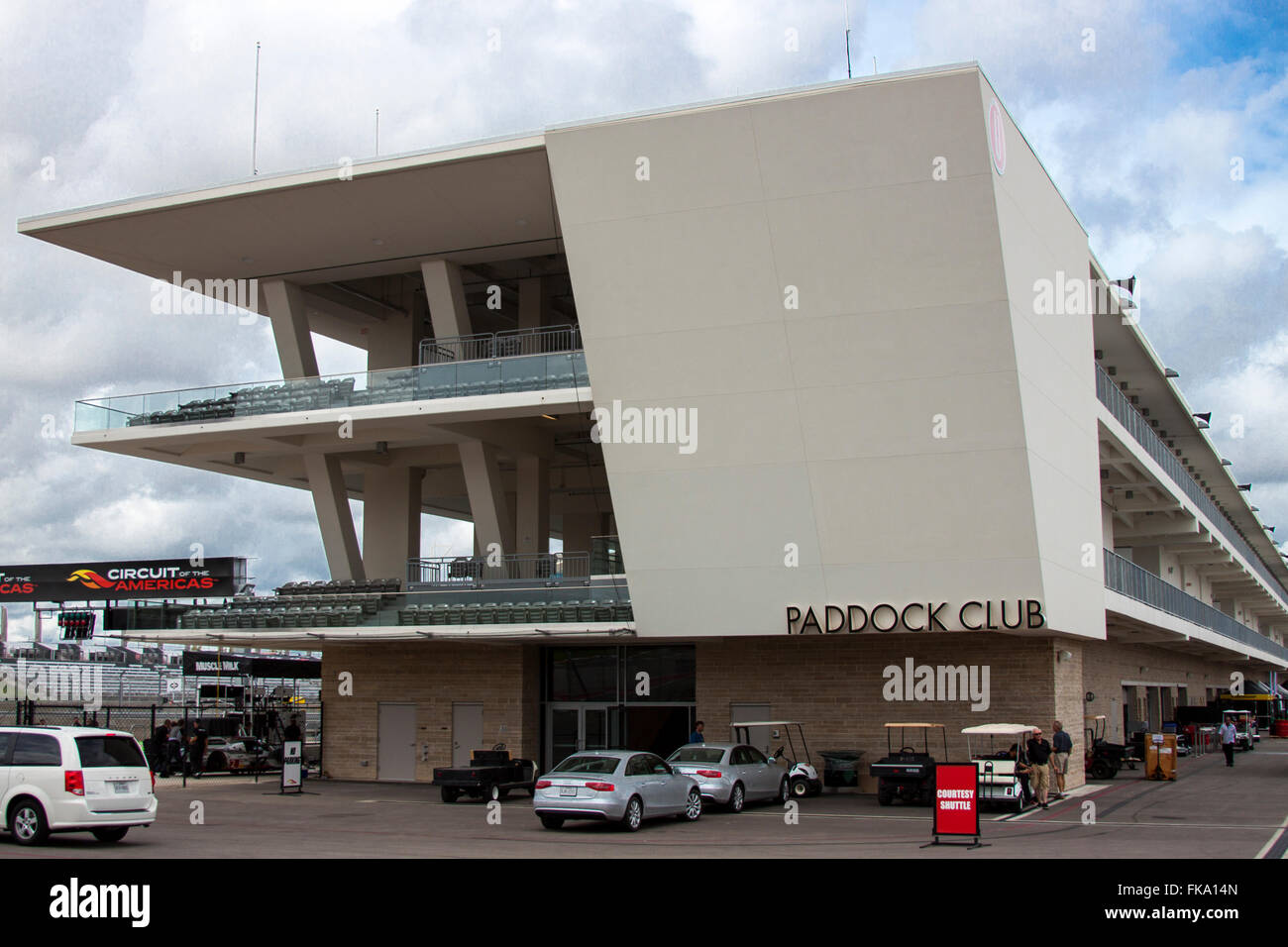 The Paddock Club at the Circuit of the Americas, in Austin, Texas Stock ...