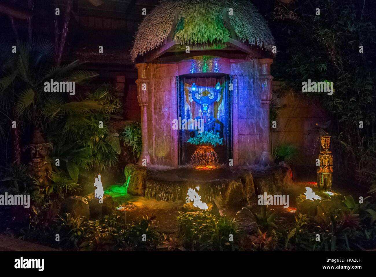 Orlando, FL, USA. 2nd Feb, 2016. The Enchanted Tiki Room at The Magic ...