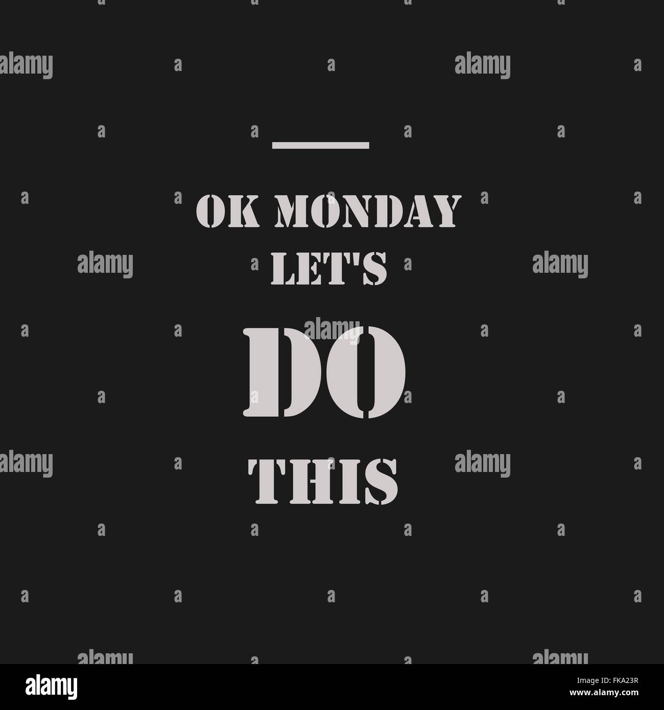 Lets start Stock Vector Images - Alamy