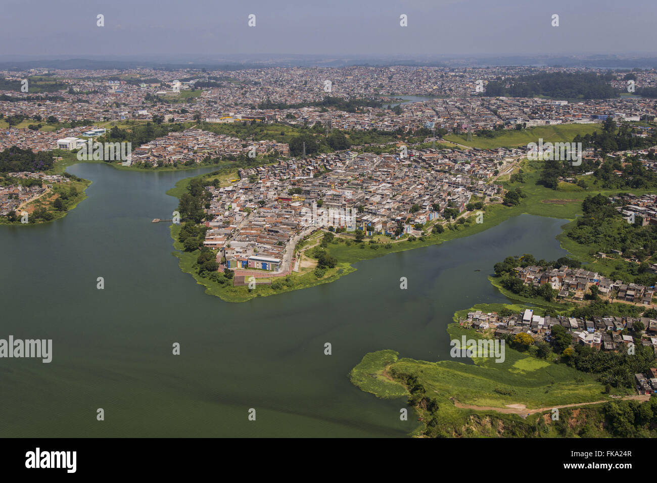 View Heaven`s Corner area of ??the complex in the region of Grajau ...