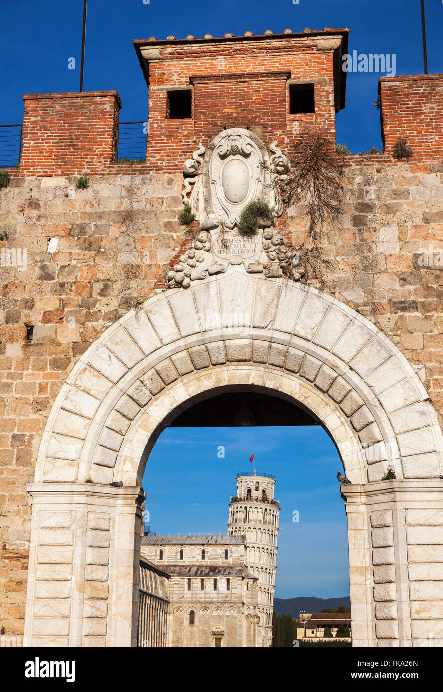 Pisa city gate hi-res stock photography and images - Alamy