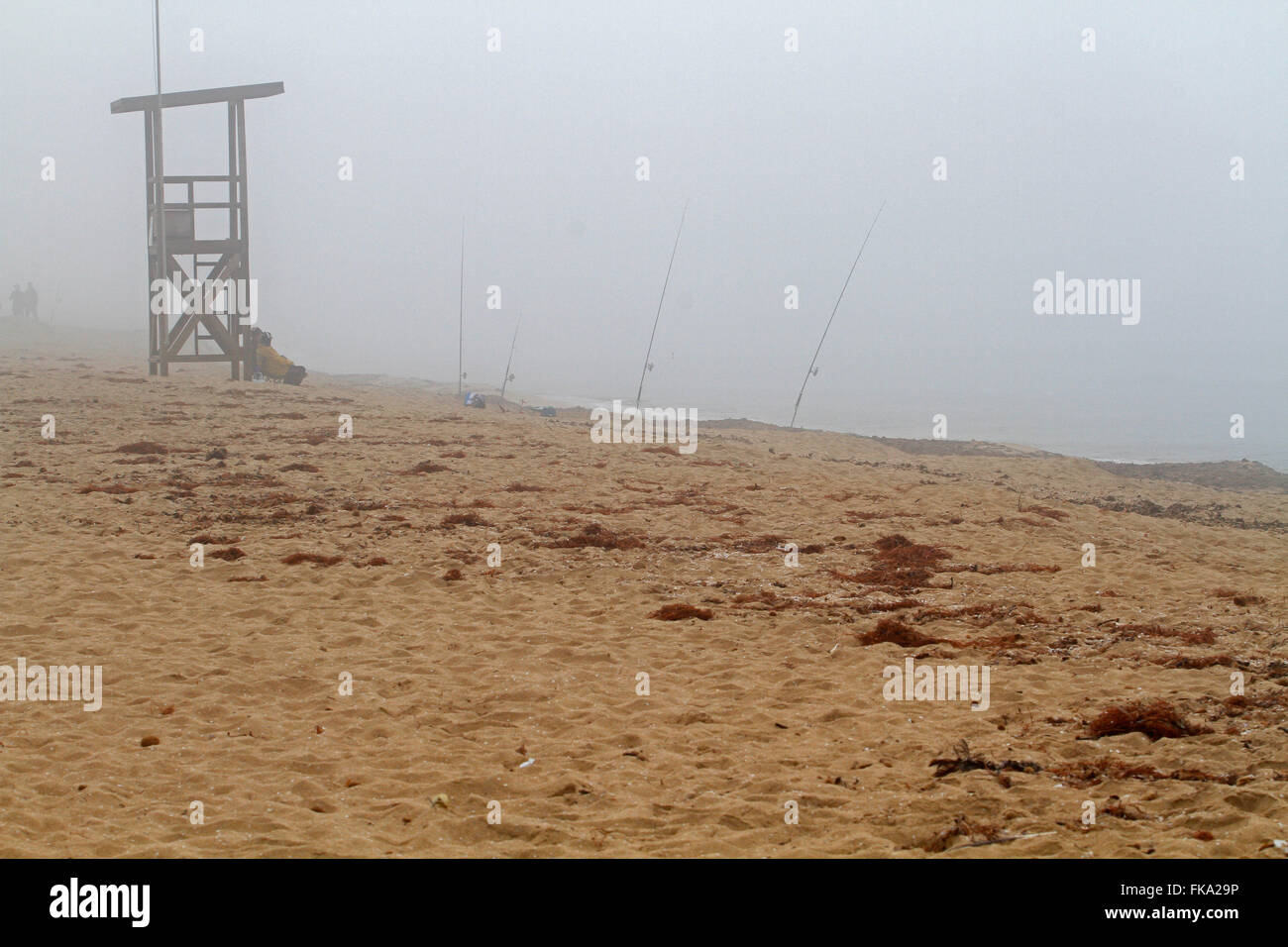 Fog at beach hi-res stock photography and images - Alamy