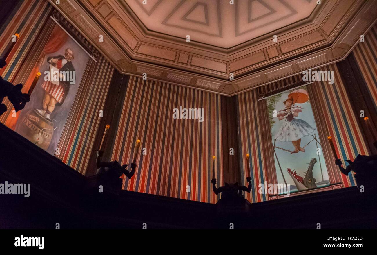 Orlando, FL, USA. 2nd Feb, 2016. The Haunted Mansion is a favorite ...