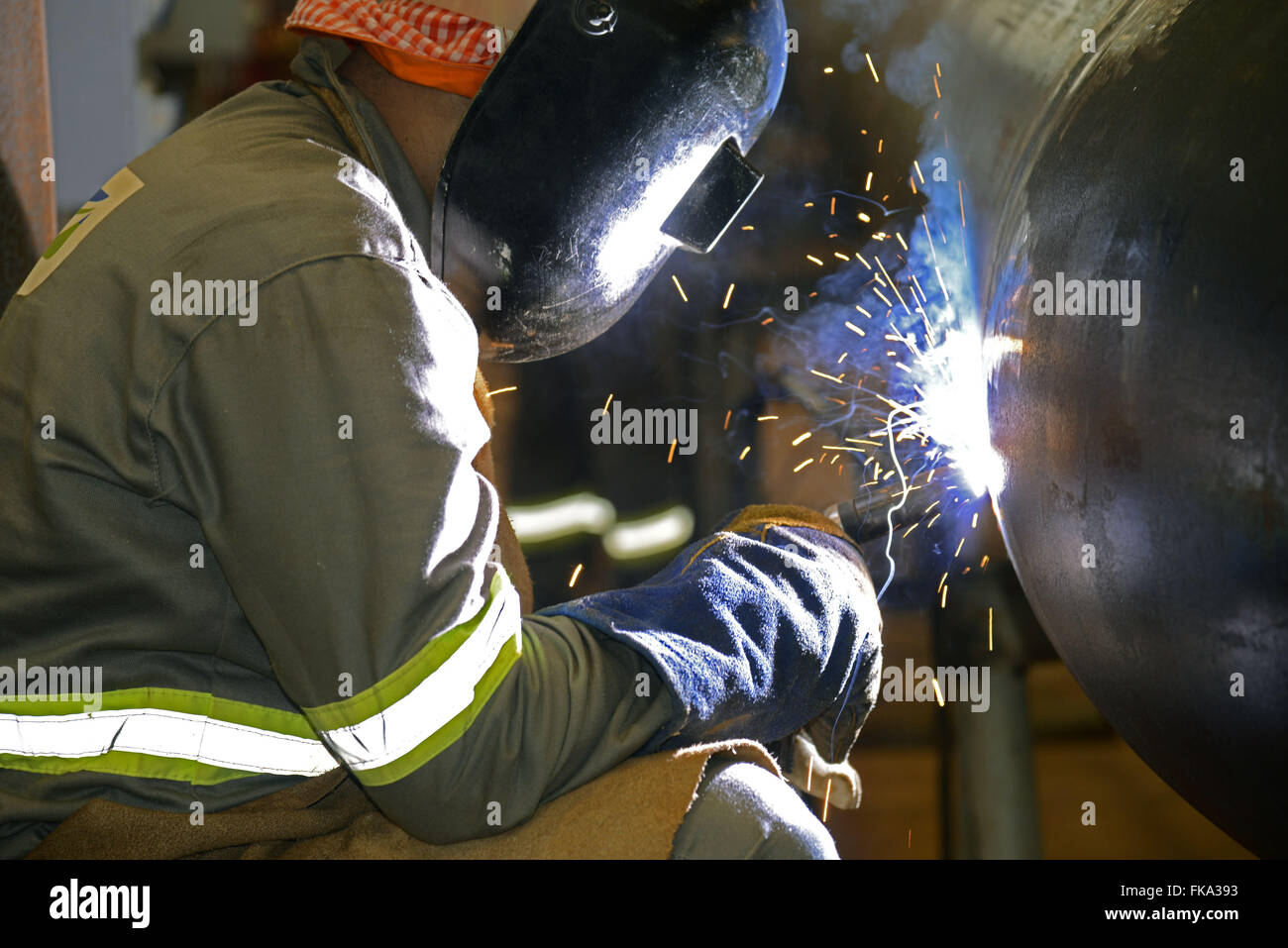Pipe welding hi-res stock photography and images - Alamy