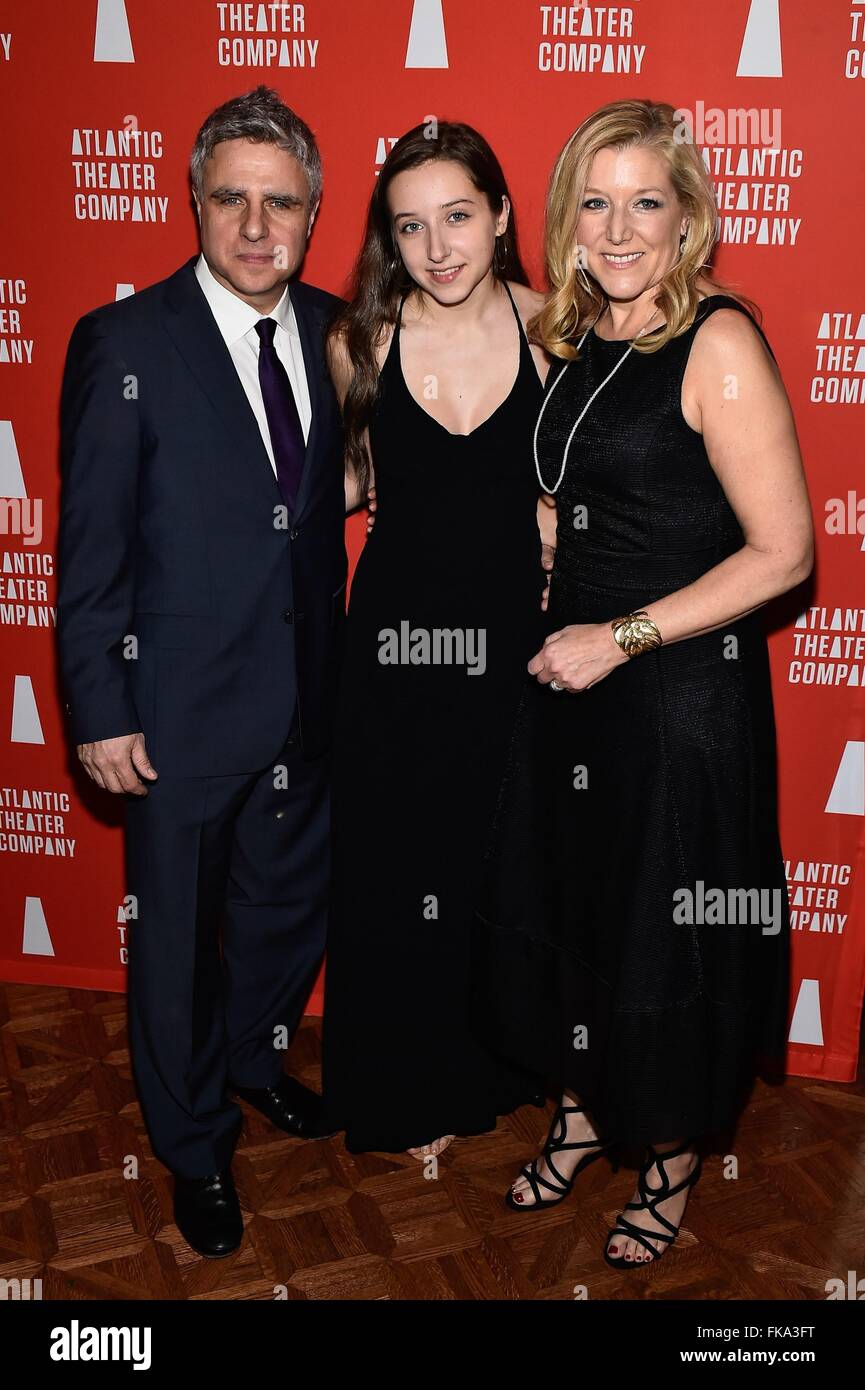 New York, NY, USA. 7th Mar, 2016. Neil Pepe, Lena Pepe, Mary McCann at ...