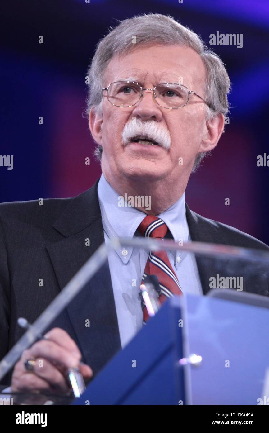 Former U.N. Ambassador John Bolton addresses the annual American ... Former U.N. Ambassador John Bolton addresses the annual American ...