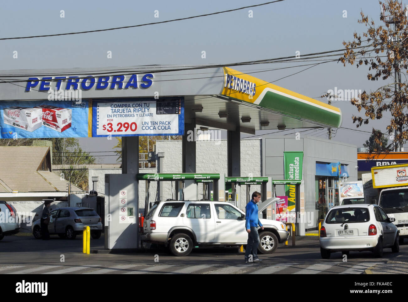 Brazilian gas station hi-res stock photography and images - Alamy