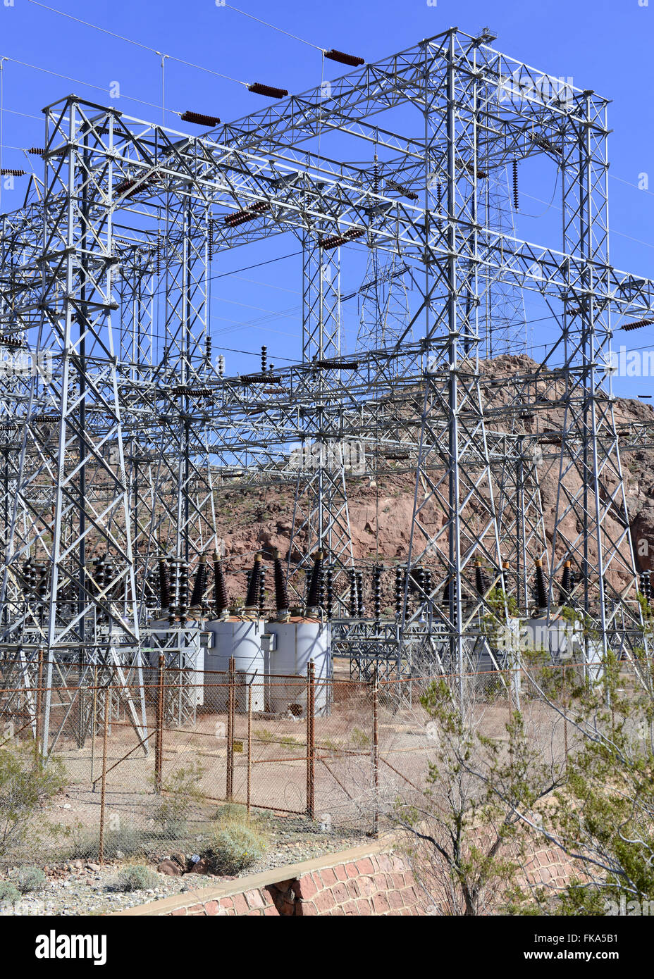 Electric power station Stock Photo - Alamy