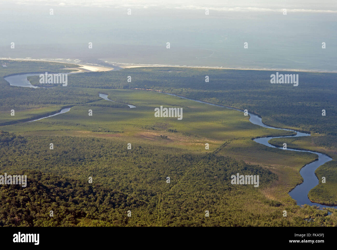Una River - Ecological Station of Jureia-Itatins - Incidental Beach Una ...