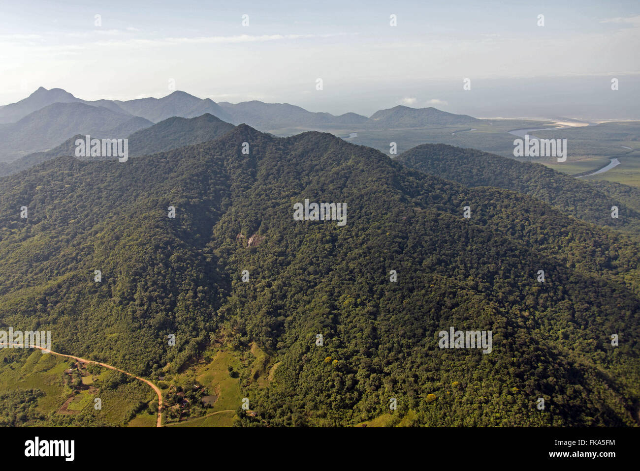 Ecological Station of Jureia-Itatins - Incidental Beach and the mouth ...