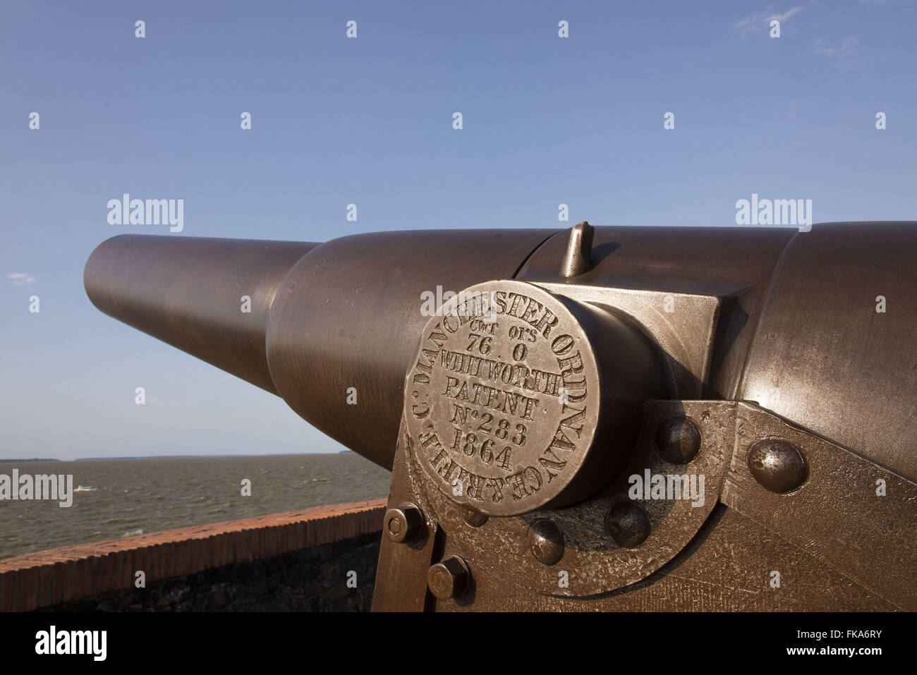 Presepio of Fort cannon also called Forte Castle situated at the mouth ...