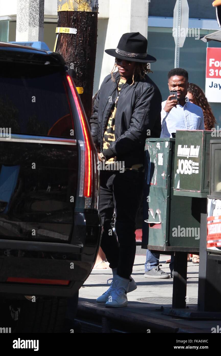 Rapper Future spotted out shopping in Los Angeles Featuring: Future ...