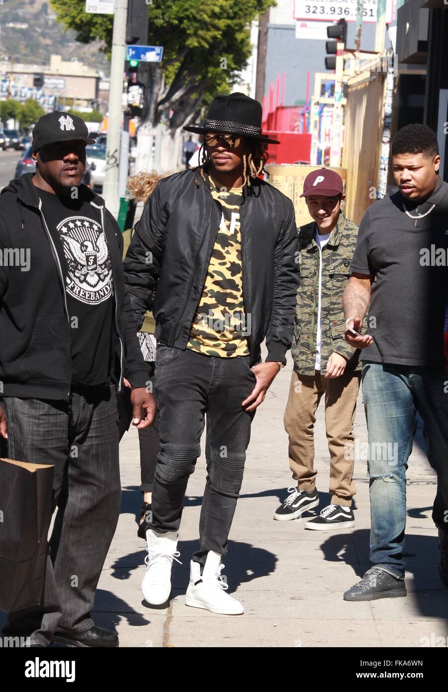 Rapper Future spotted out shopping in Los Angeles Featuring: Future ...