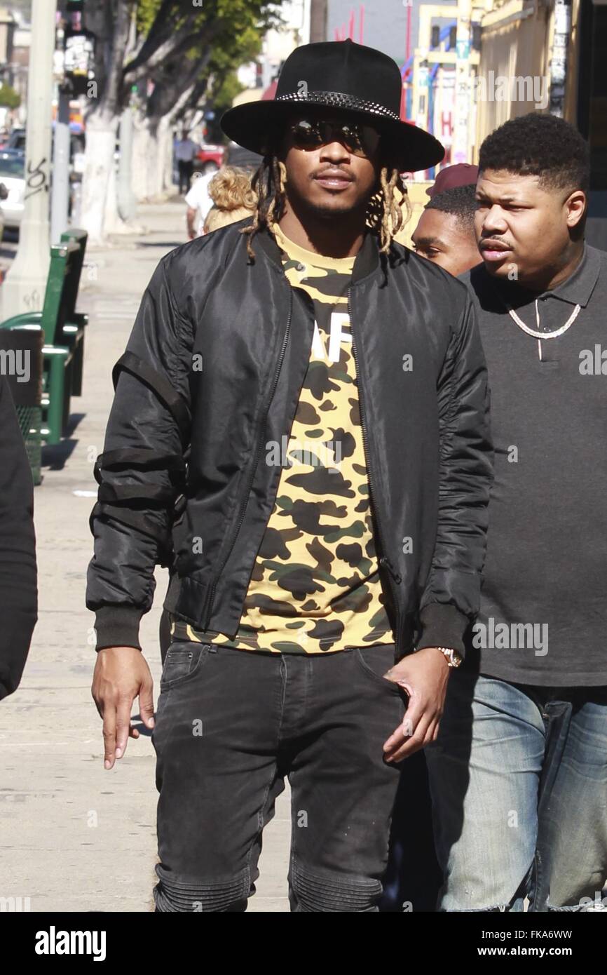 Rapper Future spotted out shopping in Los Angeles Featuring: Future ...