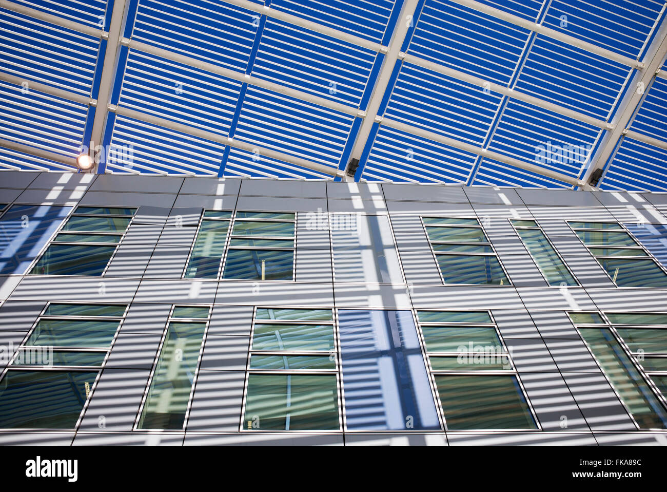 Milton Keynes The Quadrant building abstract. Milton Keynes ...
