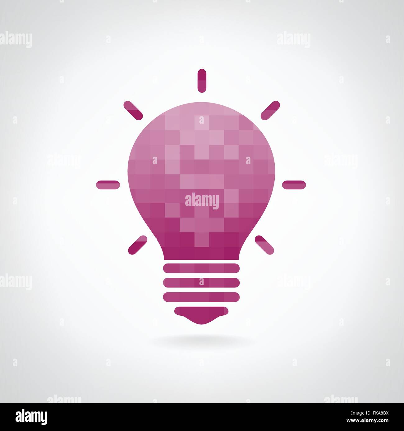 Creative light bulb Idea concept background design for poster flyer ...