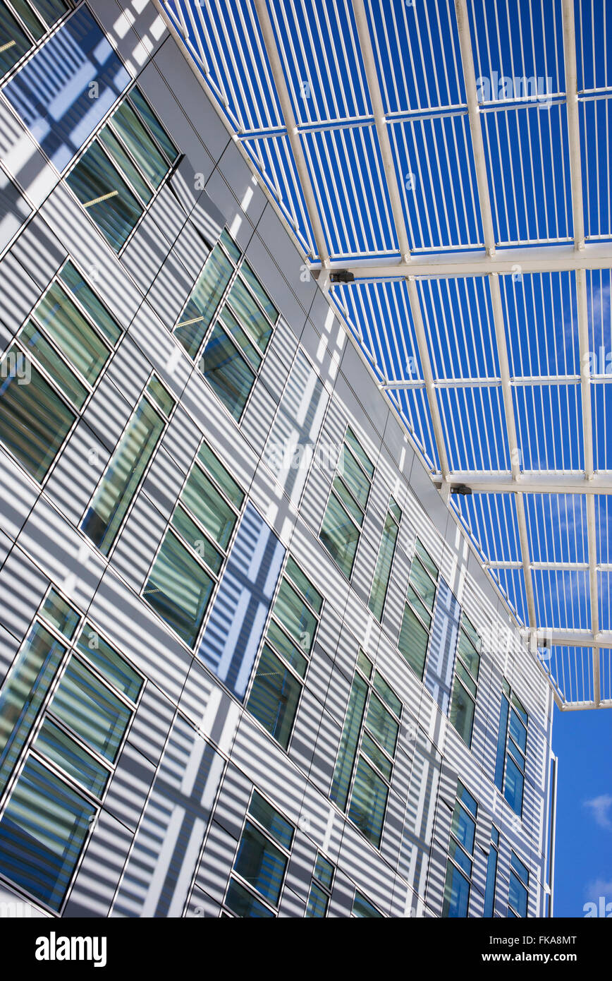 Milton Keynes The Quadrant building abstract. Milton Keynes ...