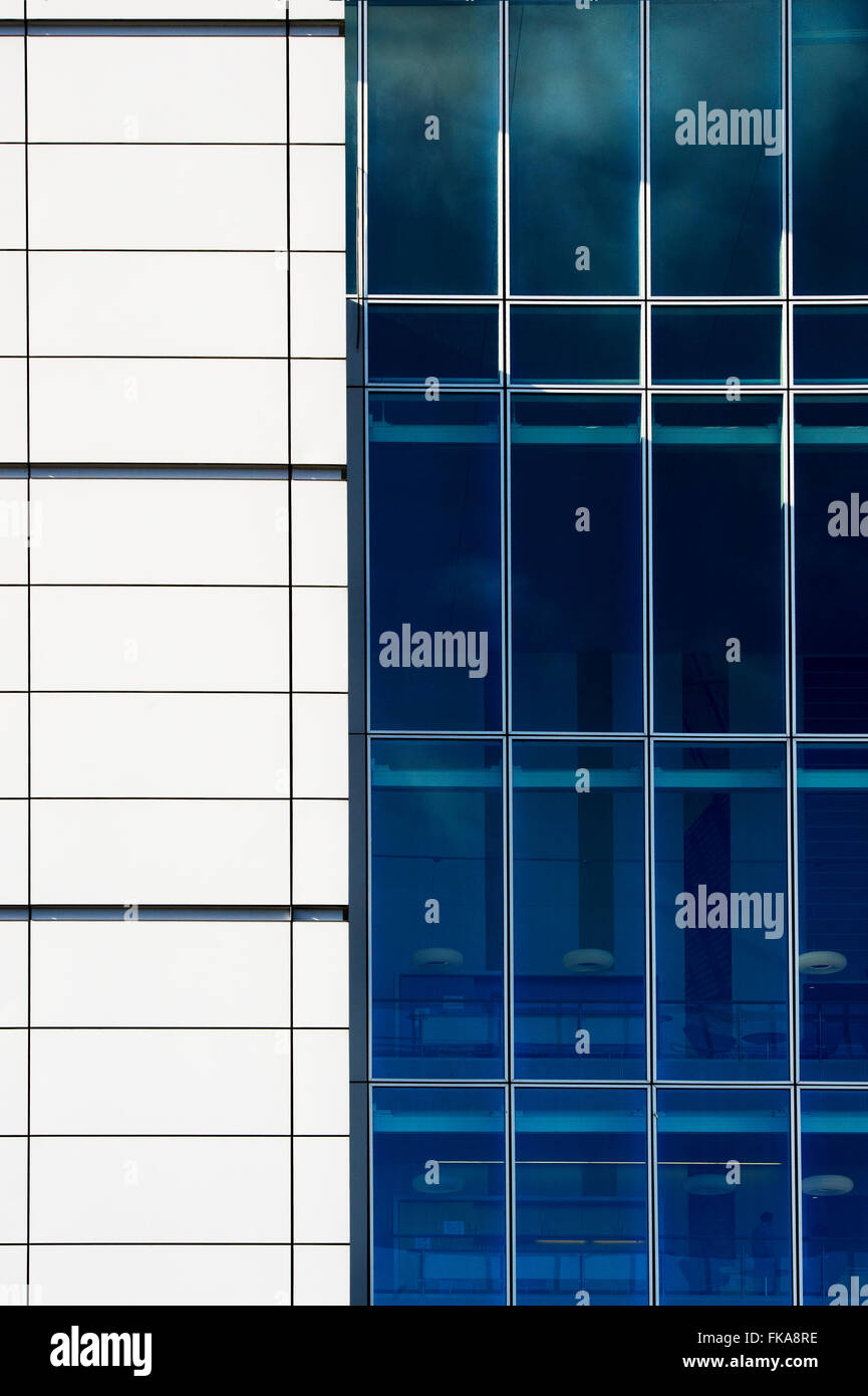 Milton Keynes The Quadrant building abstract. Milton Keynes ...