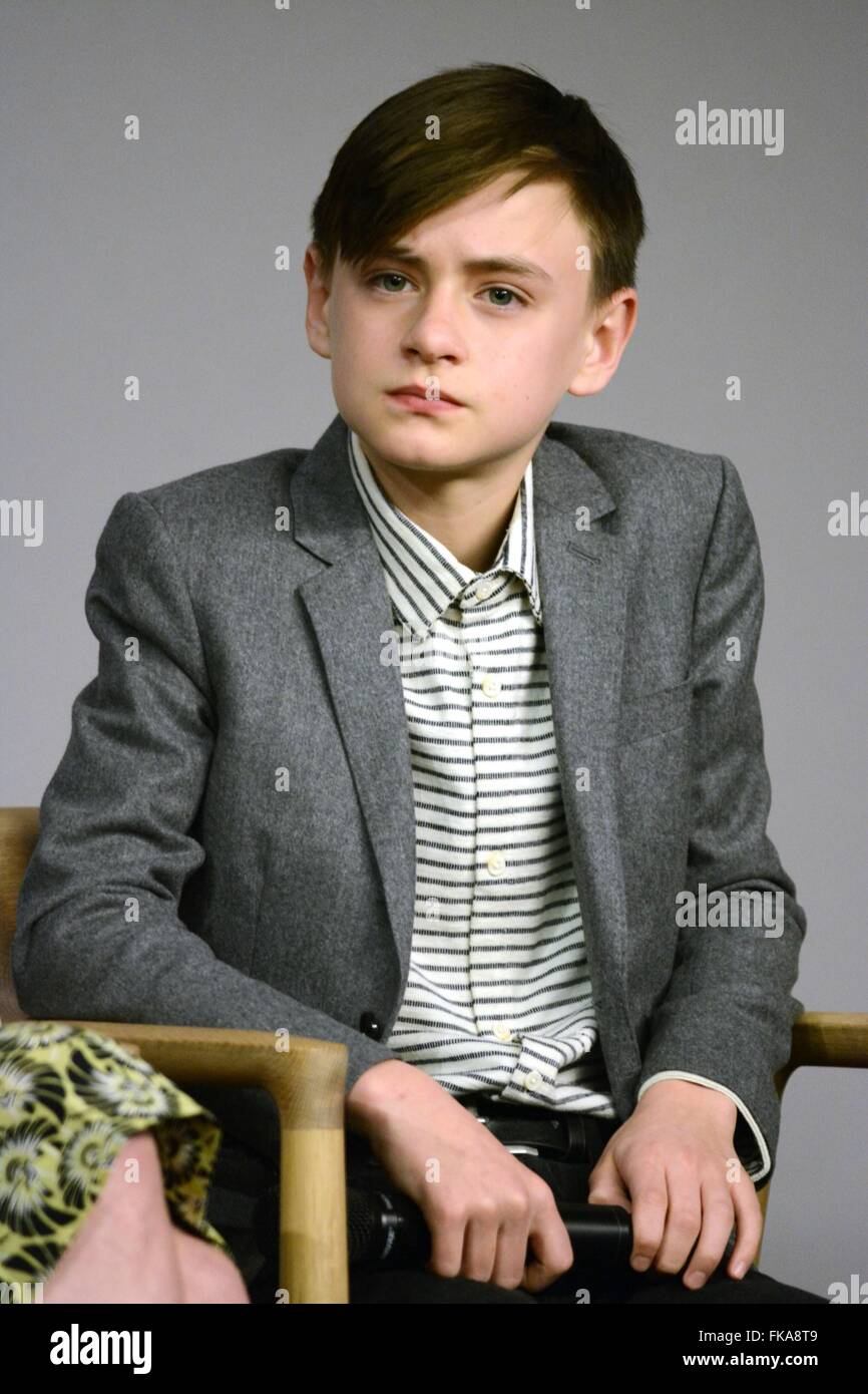New York, NY, USA. 7th Mar, 2016. Jaeden Lieberher at in-store ...