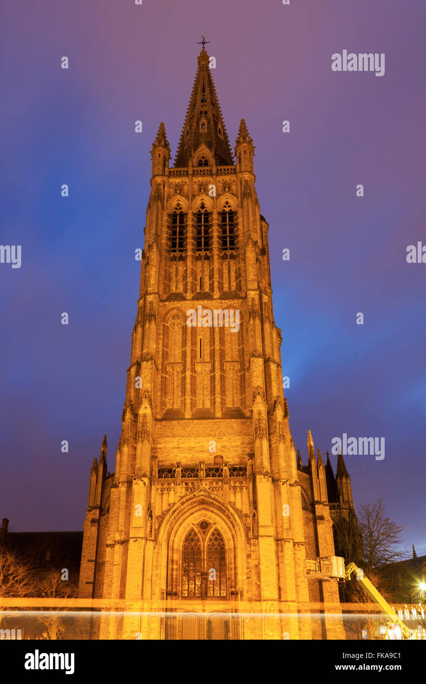 Saint Martin's Church in Ypres Stock Photo - Alamy