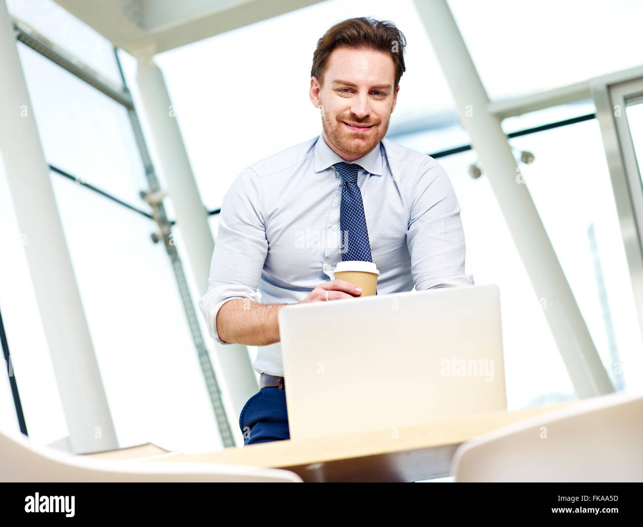 italian business executive working in office Stock Photo - Alamy