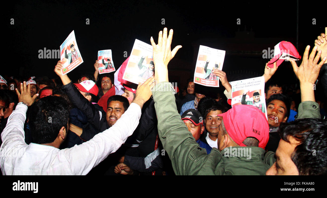 Nepal prime minister sher bahadur hi-res stock photography and images ...