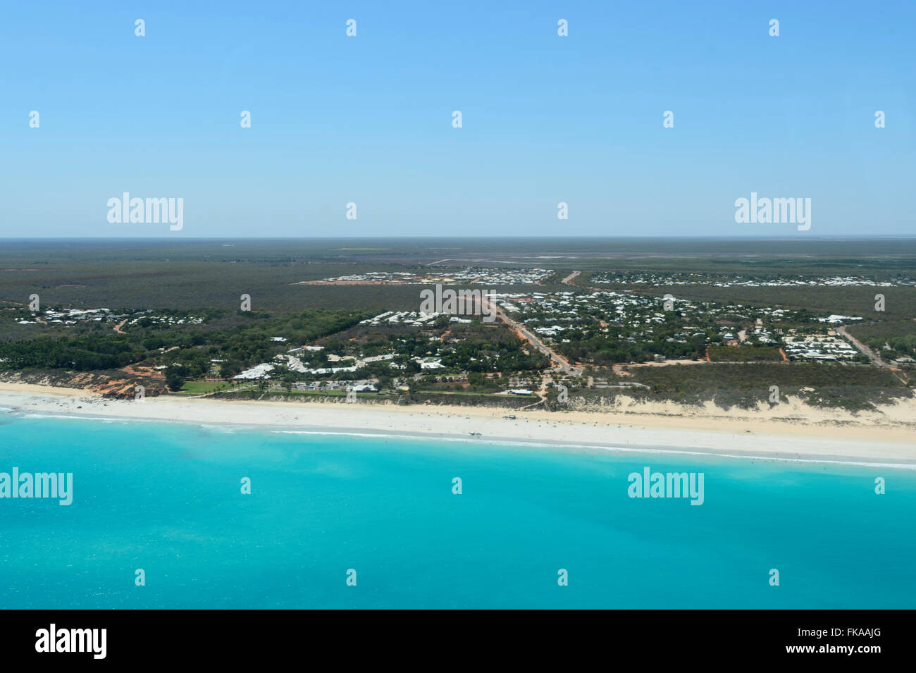 Aerial View of Broome, Kimberley Region, Western Australia, WA ...