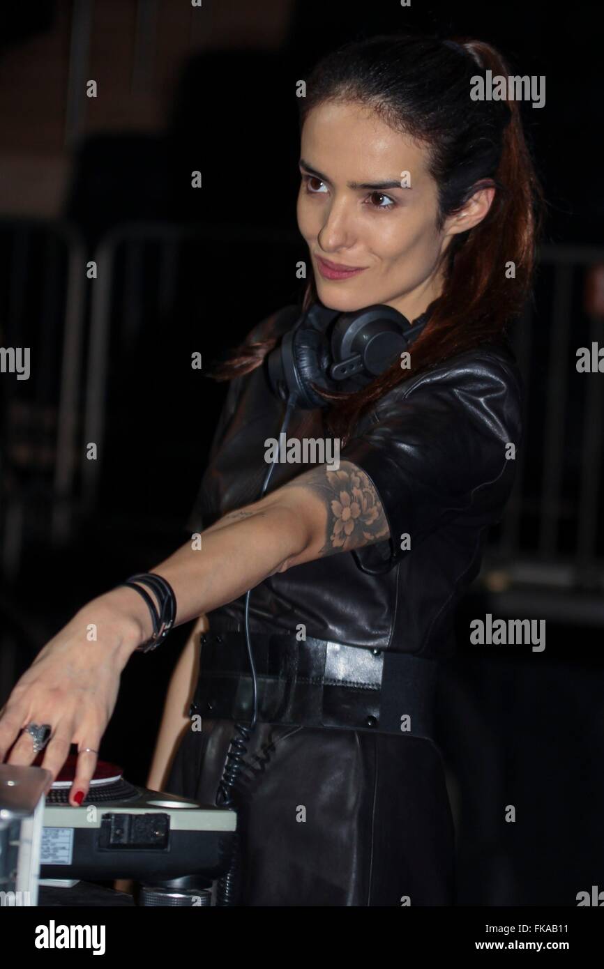 New York, NY, USA. 7th Mar, 2016. DJ Elle Dee at arrivals for REBUILD Globally Presents Impact ...