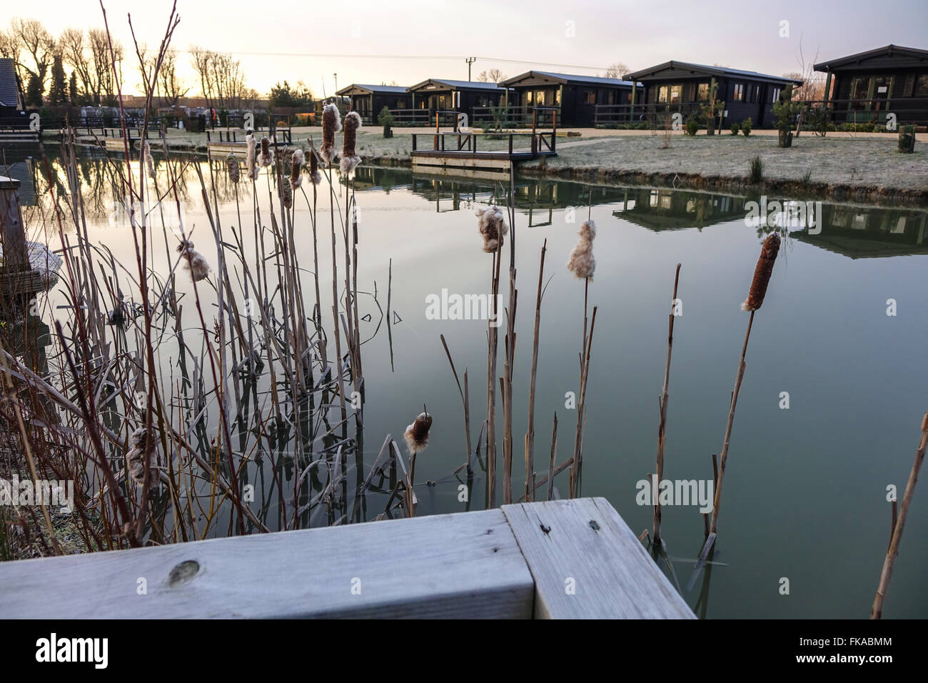 Henlow bridge lakes hi-res stock photography and images - Alamy