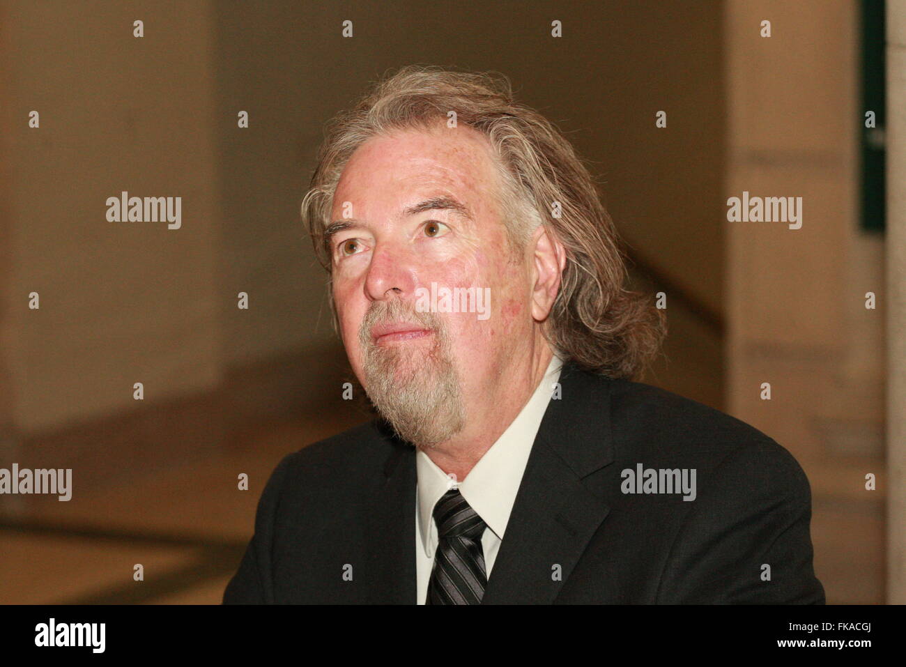 Author charles frazier discusses signs hi-res stock photography and ...