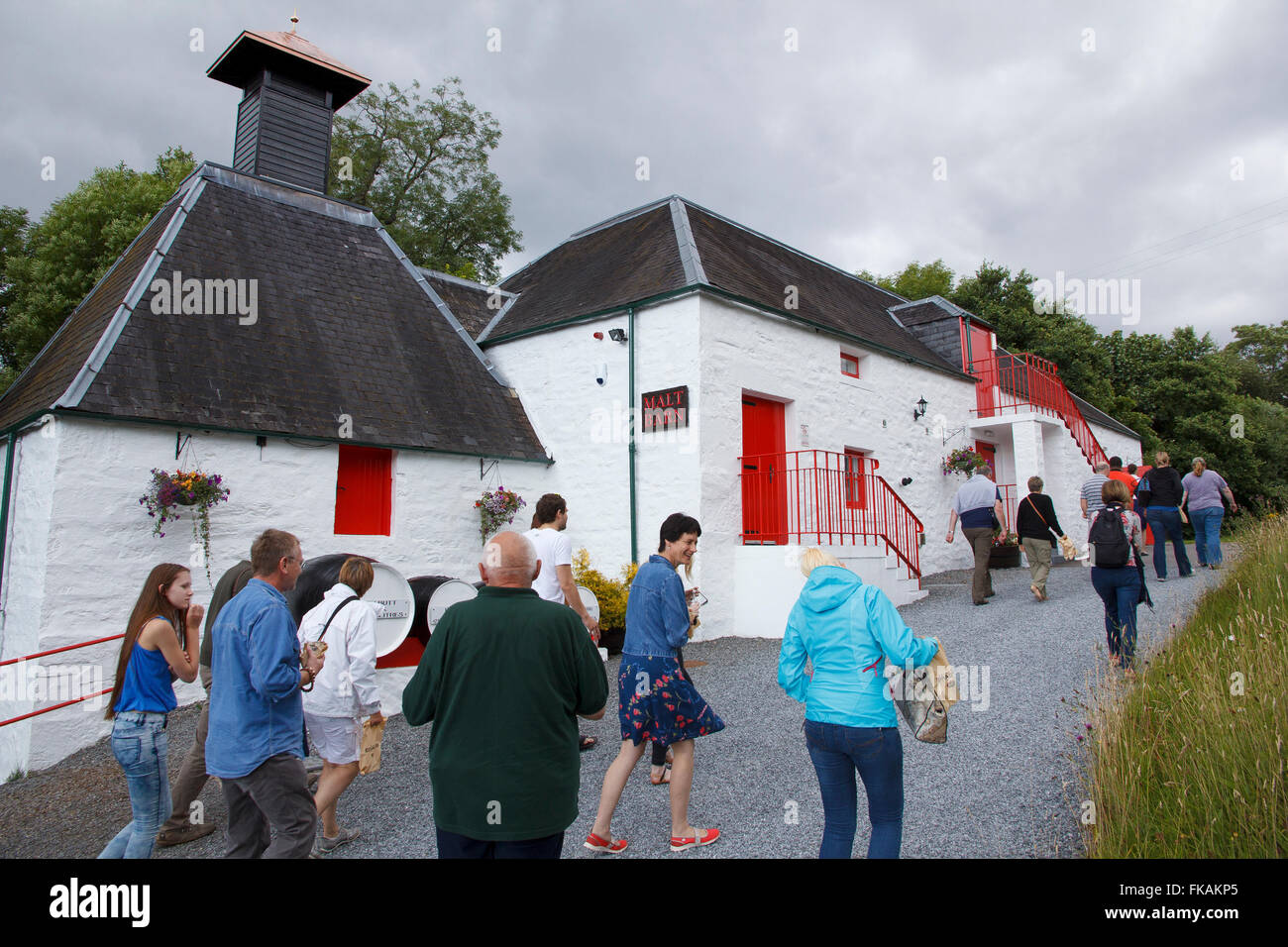 The Edradour is Scotland's smallest malt whisky distillery. It's ...