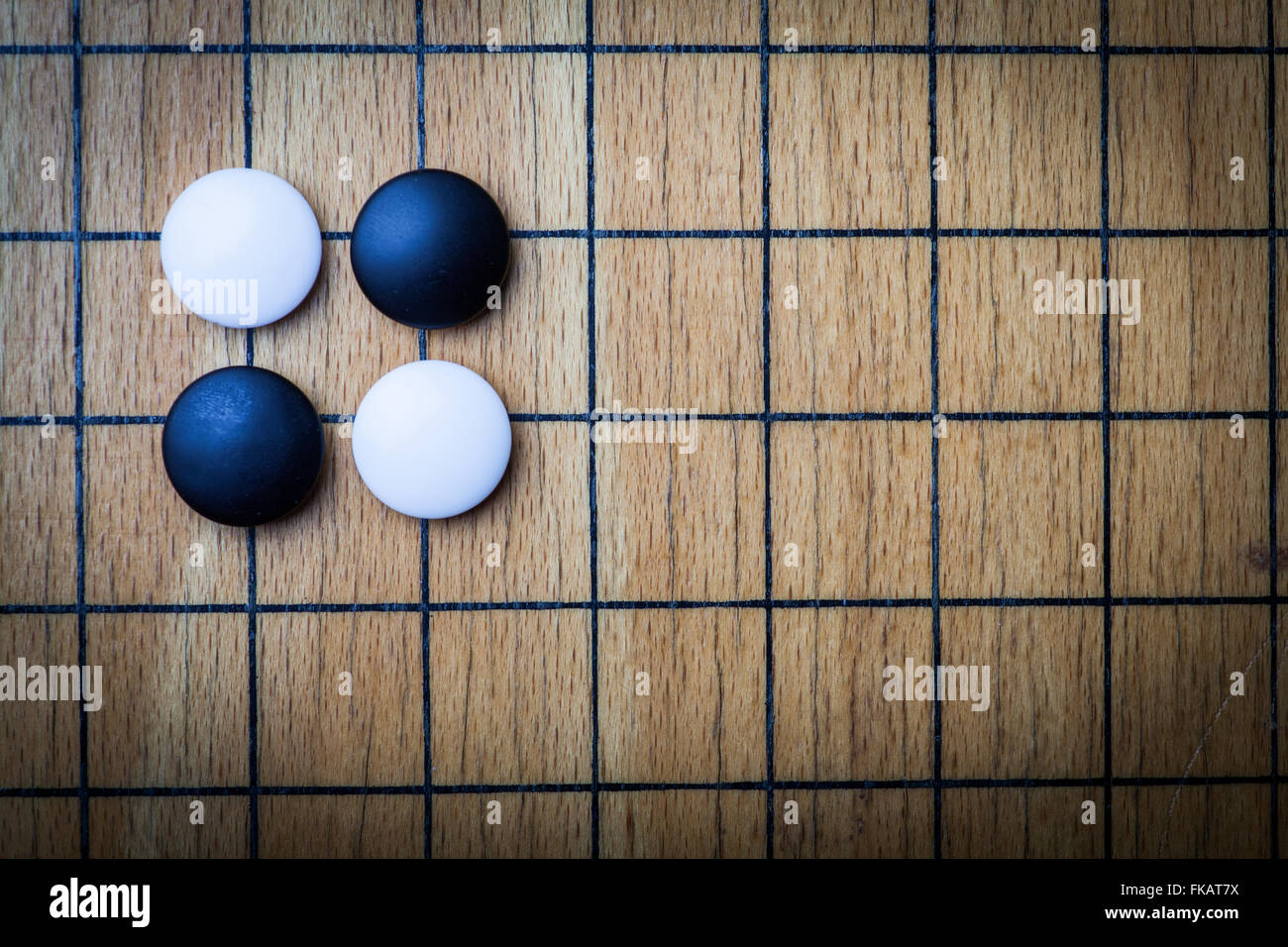 Color detail image of a Go board game Stock Photo - Alamy