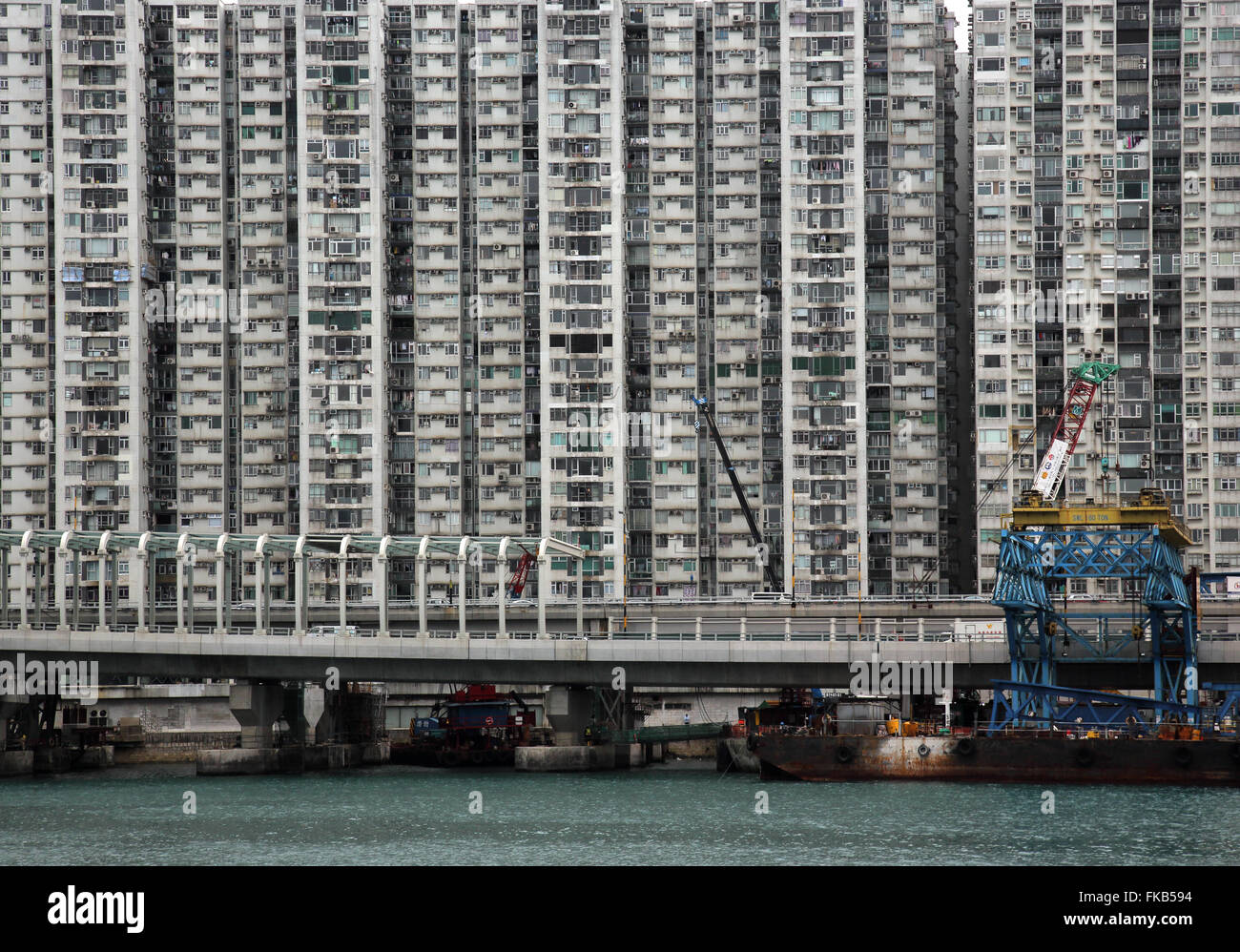 Hong Kong Apartment Buildings High Resolution Stock Photography and ...