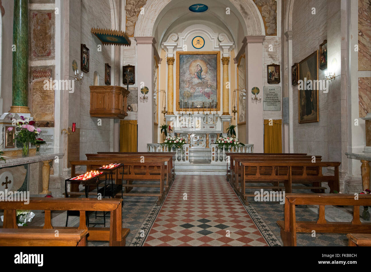 Santa Maria di Loreto Church, Orte, Lazio, Italy Stock Photo - Alamy