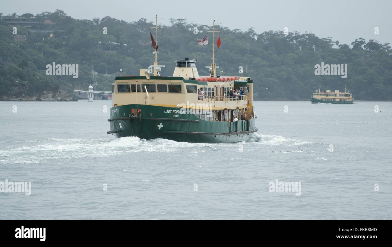 Lady Northcott ferry, Sydney Australia Stock Photo - Alamy