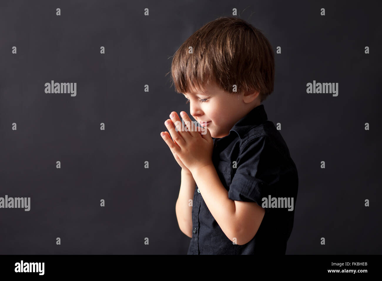 Kids Praying Background