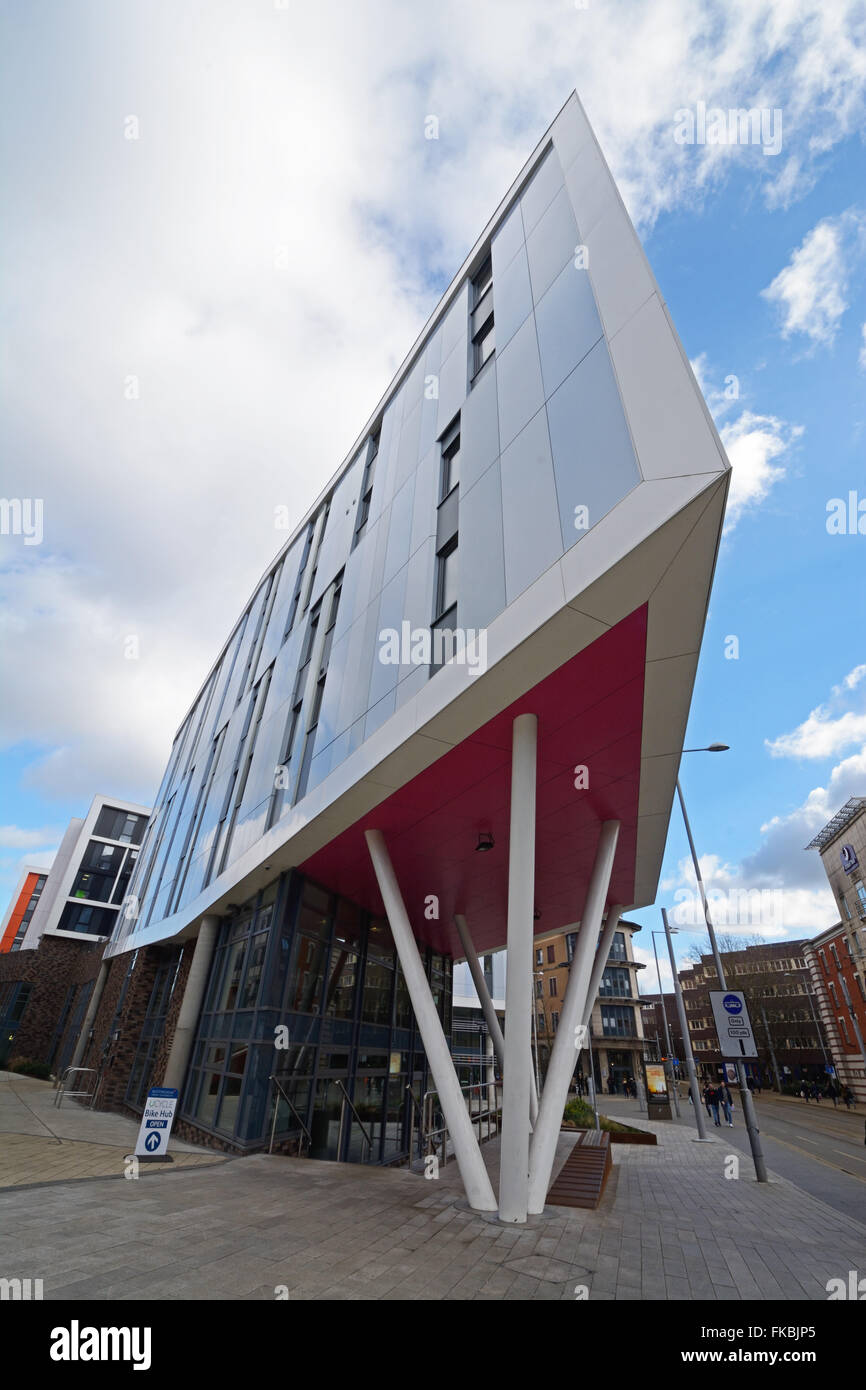 New Student Union building, at Nottingham Trent University Stock Photo ...