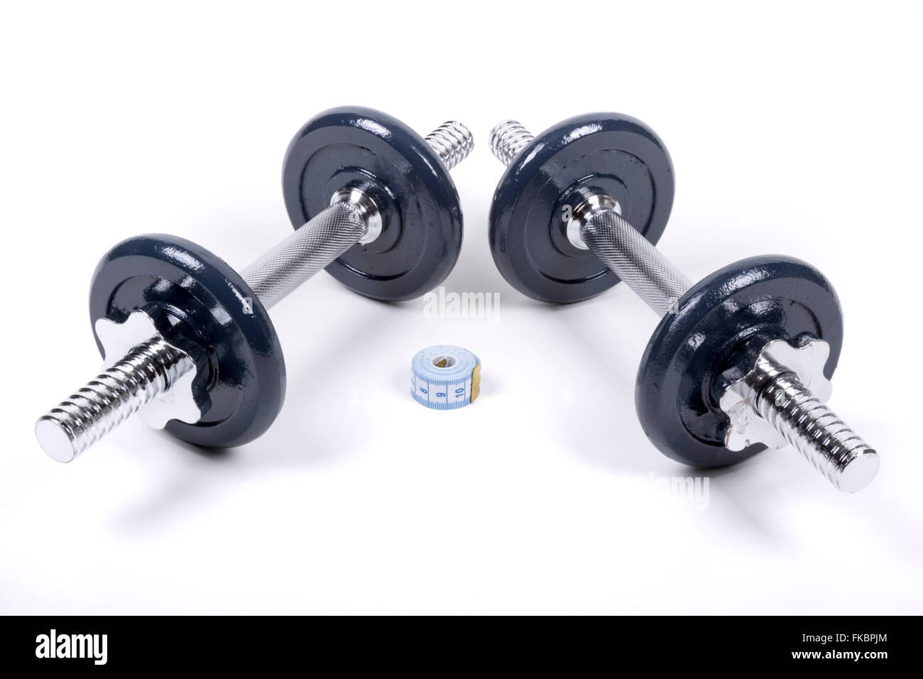 Weights for exercise Stock Photo - Alamy