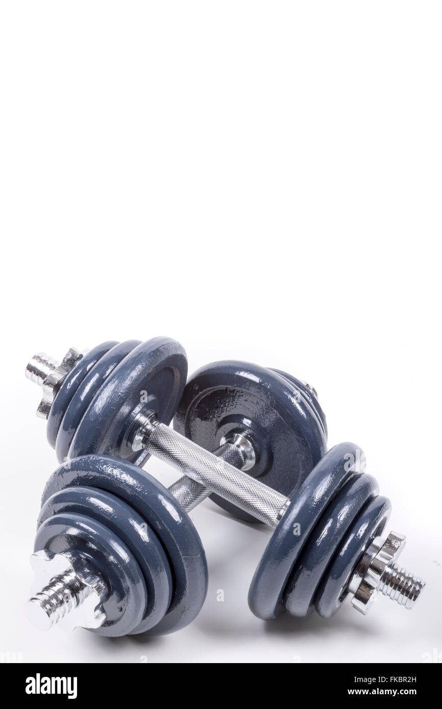 Weights for exercise Stock Photo - Alamy