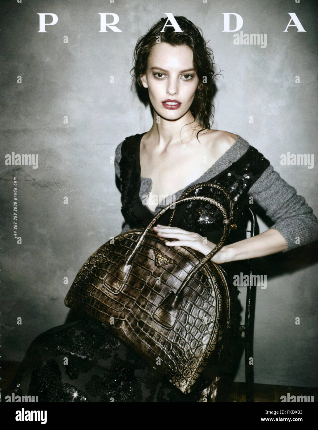2010s UK Prada Magazine Advert Stock Photo - Alamy