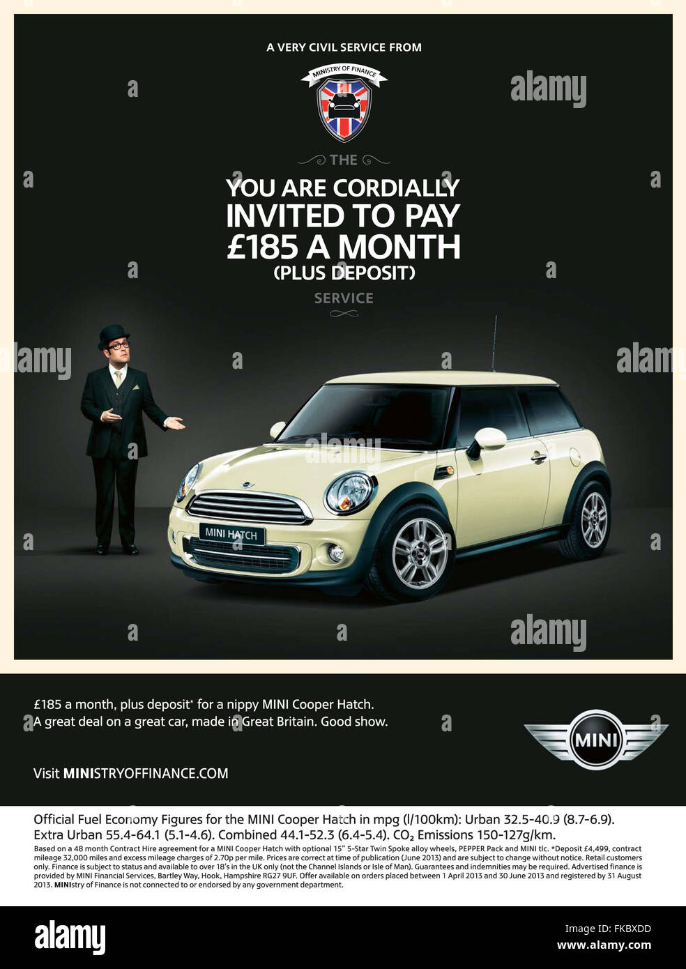 2010s UK Mini Magazine Advert Stock Photo - Alamy
