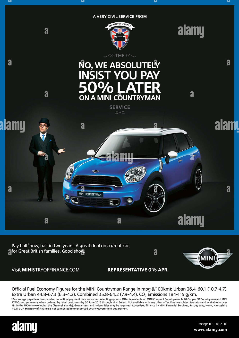 2010s UK Mini Magazine Advert Stock Photo - Alamy