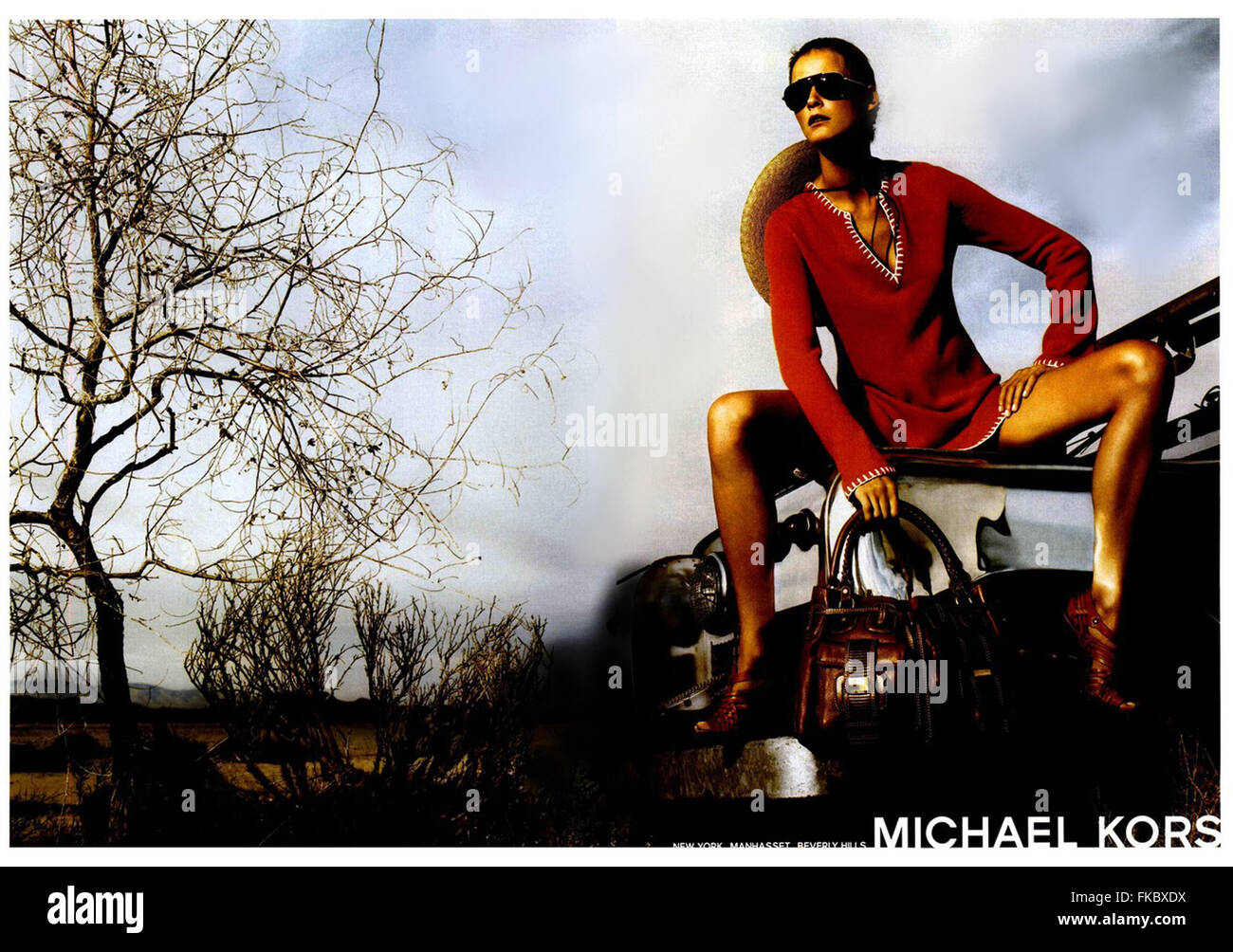 2000s USA Michael Kors Magazine Advert Stock Photo - Alamy