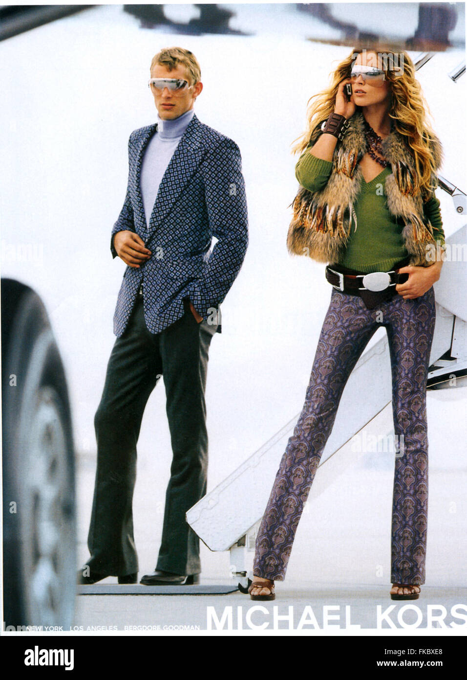 2000s USA Michael Kors Magazine Advert Stock Photo - Alamy