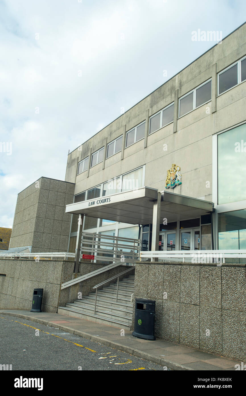 Brighton Magistrates Court Stock Photo - Alamy