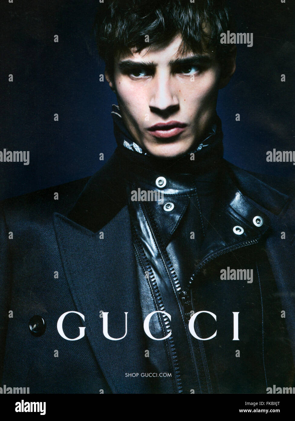 2010s UK Gucci Magazine Advert Stock Photo - Alamy